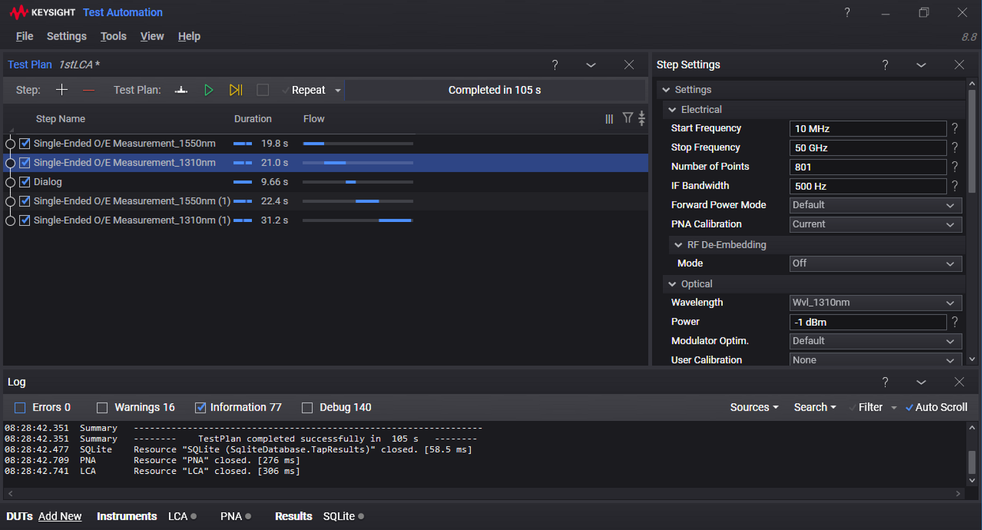 N4370P01A LCA TAP Plug-In | Keysight