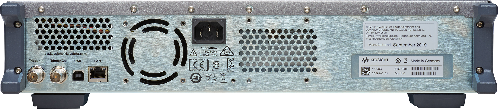 Tunable Laser Source, High Power and Lowest SSE, Top Line | Keysight