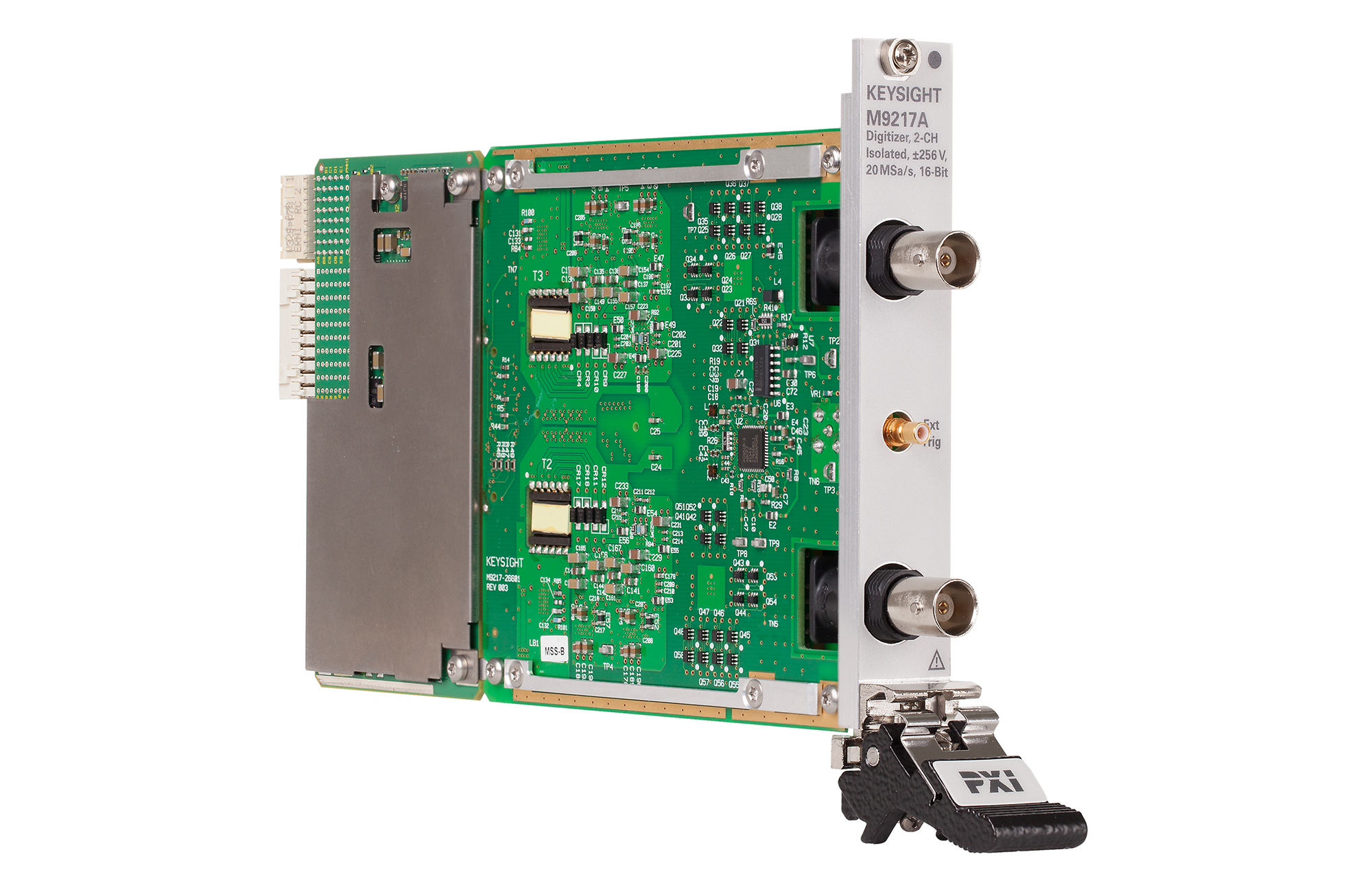 PXIe Isolated Digitizer, 2-channels, 16-bit, ±256 V, 32 Msa/Ch memory ...