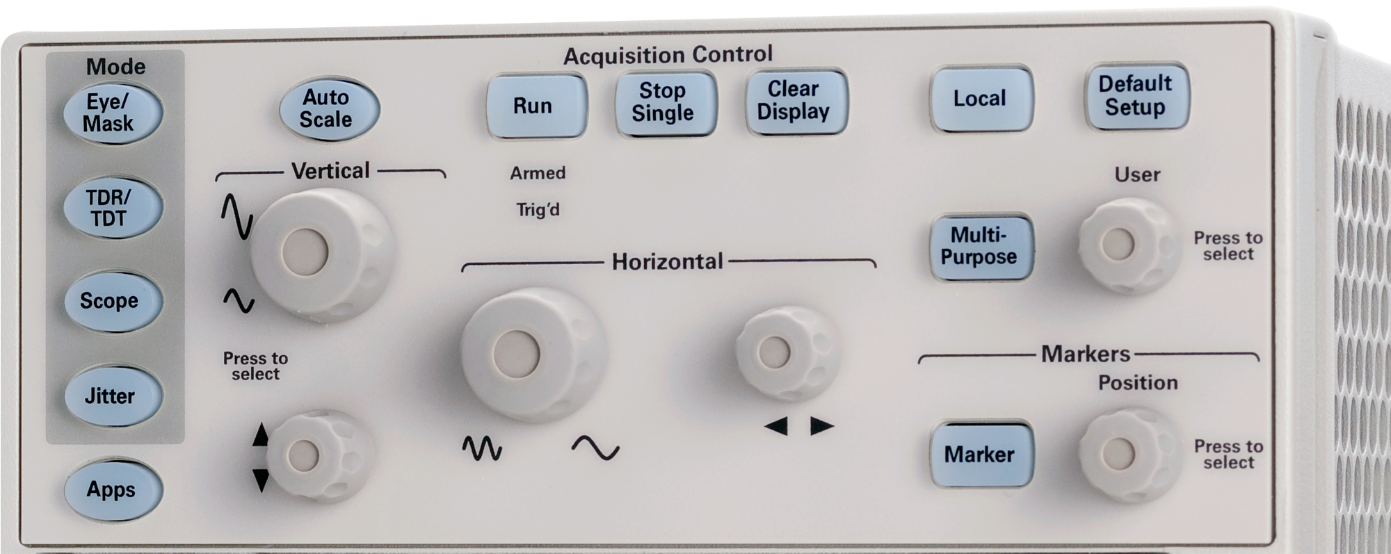 86100D Infiniium DCA-X Wide-Bandwidth Oscilloscope Mainframe ...