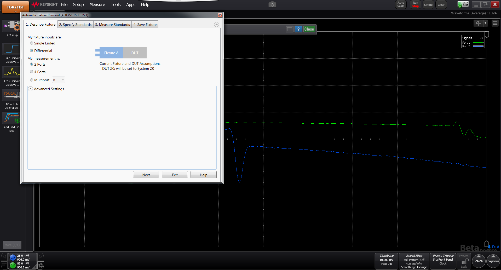 N1010300A FlexDCAサンプリング・オシロスコープ・ソフトウェア用のシグナル・インテグリティー・パッケージ | Keysight