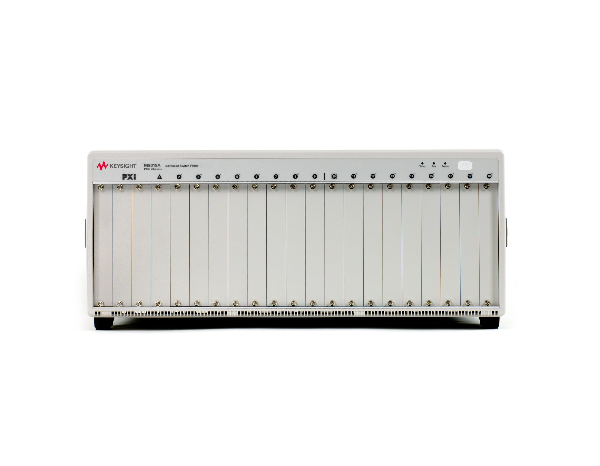 M9018A PXIe Chassis: 18-slot, 3U, 4 GB/s, Gen 2 [Discontinued] | Keysight