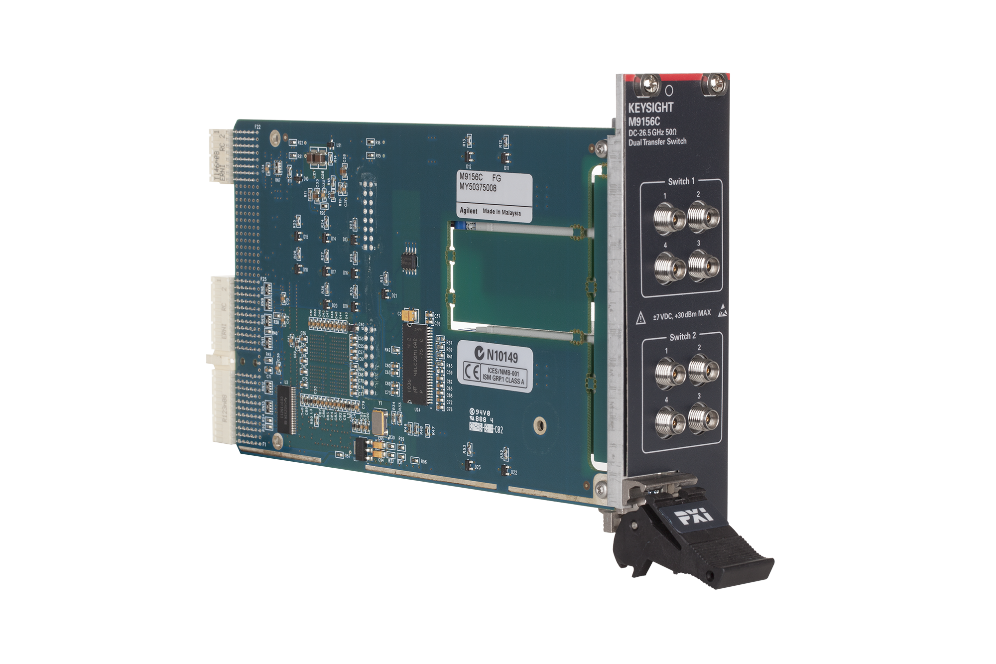 M9156C PXI Hybrid Dual Transfer Switch, DC to 26.5 GHz | Keysight