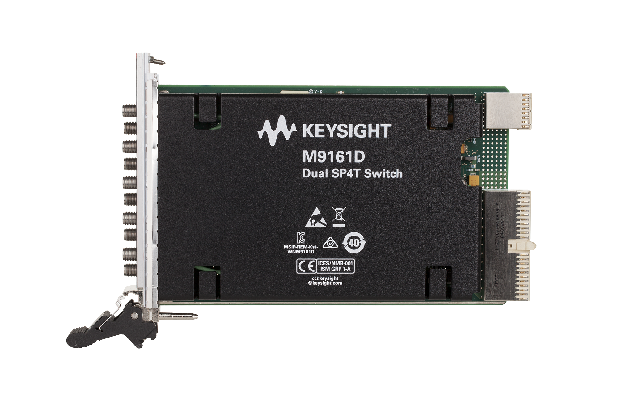 M9161D PXI Solid State Dual SP4T Switch Module, 50 MHz to 20 GHz | Keysight