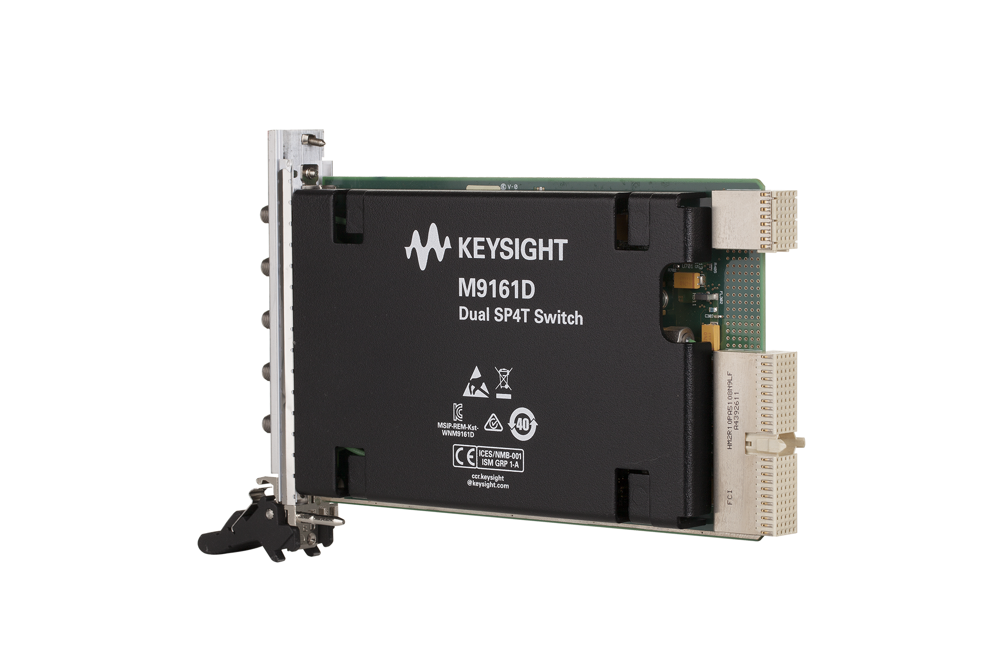 M9161D PXI Solid State Dual SP4T Switch Module, 50 MHz to 20 GHz | Keysight