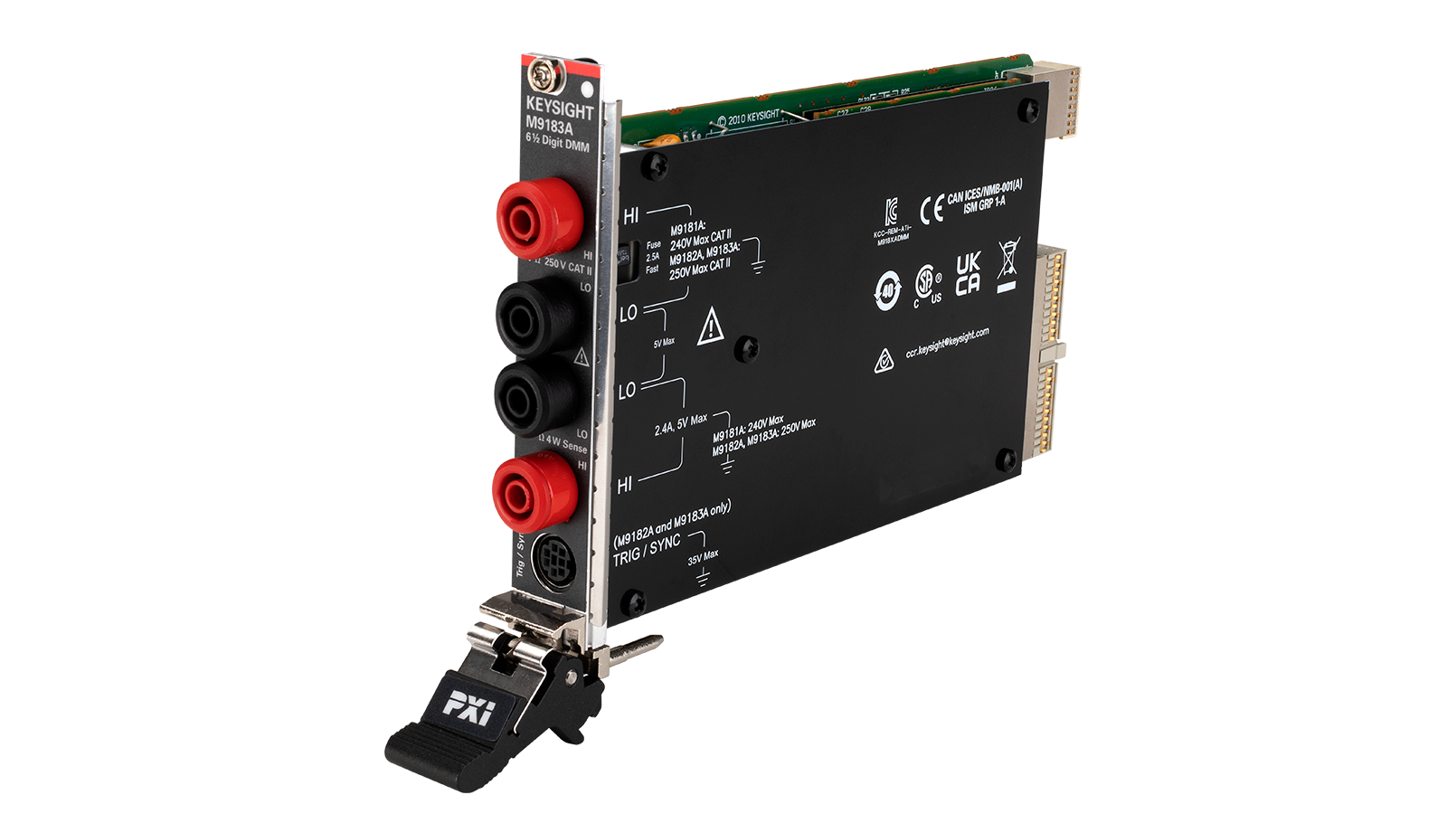 M9183A PXI Digital Multimeter, 6.5 Digit, Enhanced Performance | Keysight