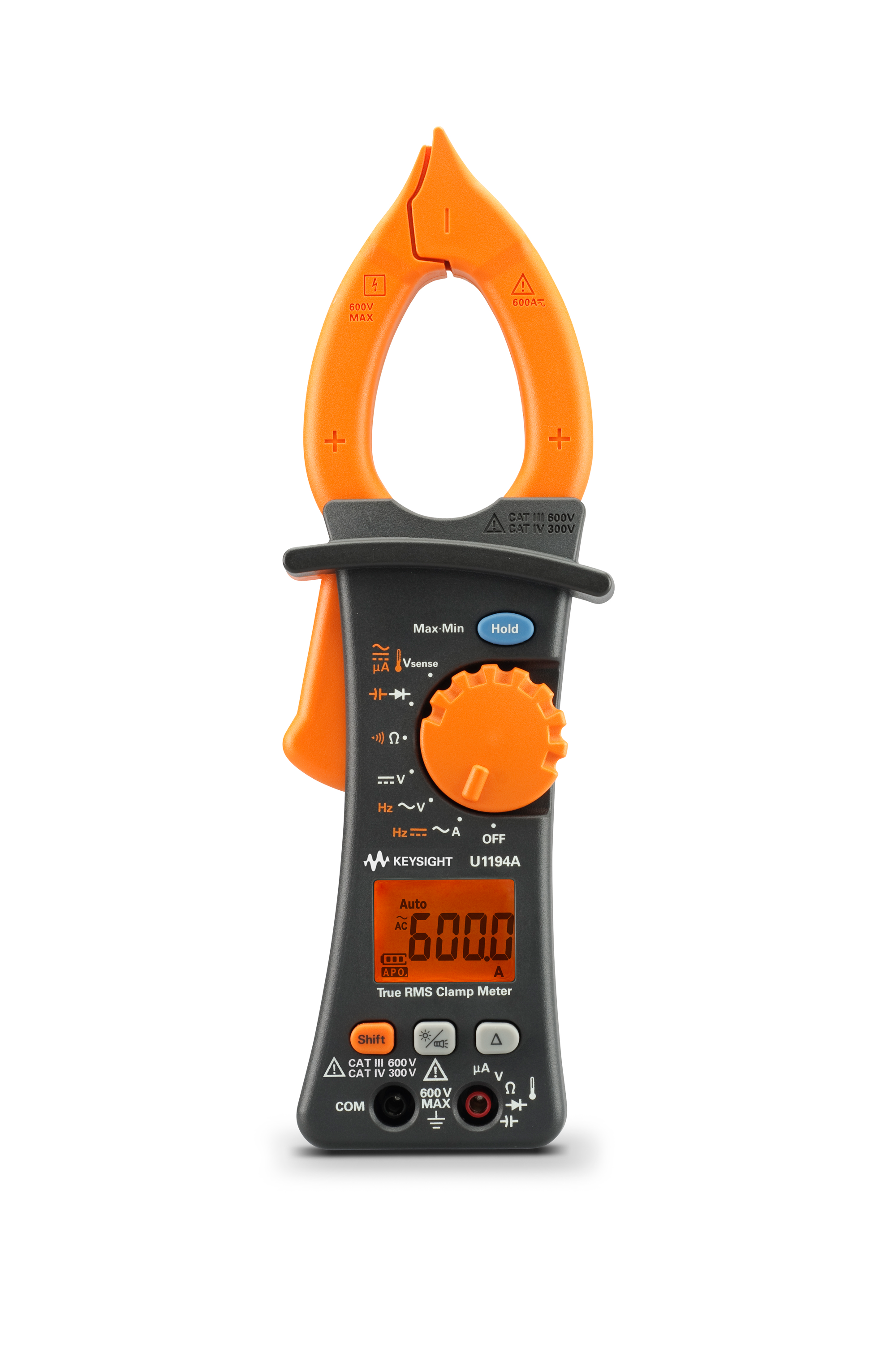 U1194A Handheld Clamp Meter, 3 ½ Digit | Keysight