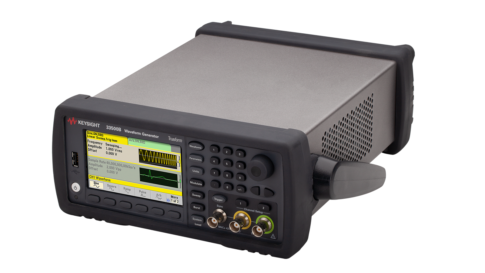 33511B Waveform Generator, 20 MHz, 1-Channel, with Arb | Keysight