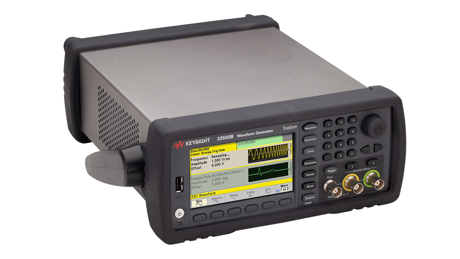 33511B Waveform Generator, 20 MHz, 1-Channel, with Arb | Keysight
