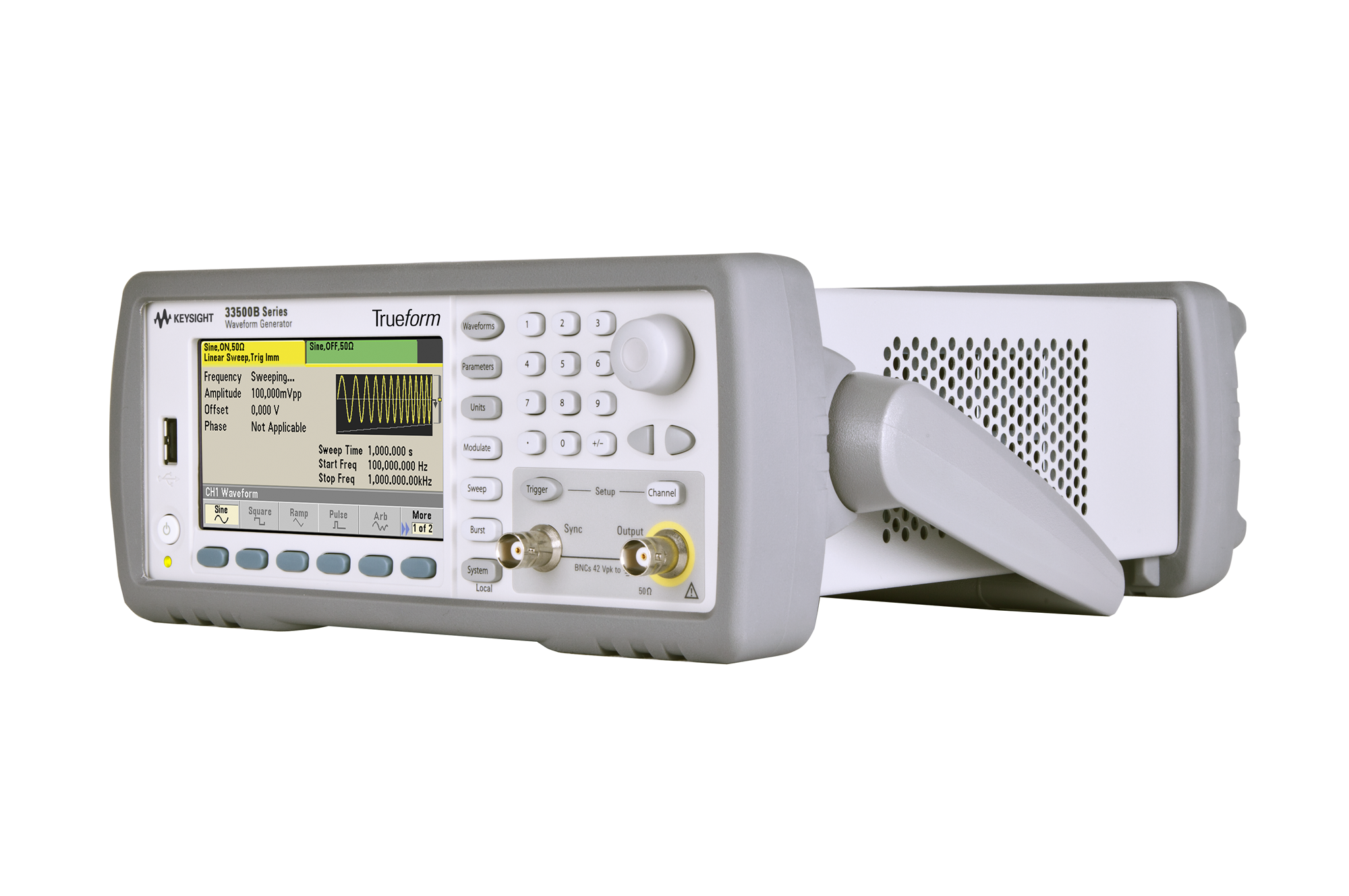 33521B Waveform Generator, 30 MHz, 1-Channel with Arb | Keysight