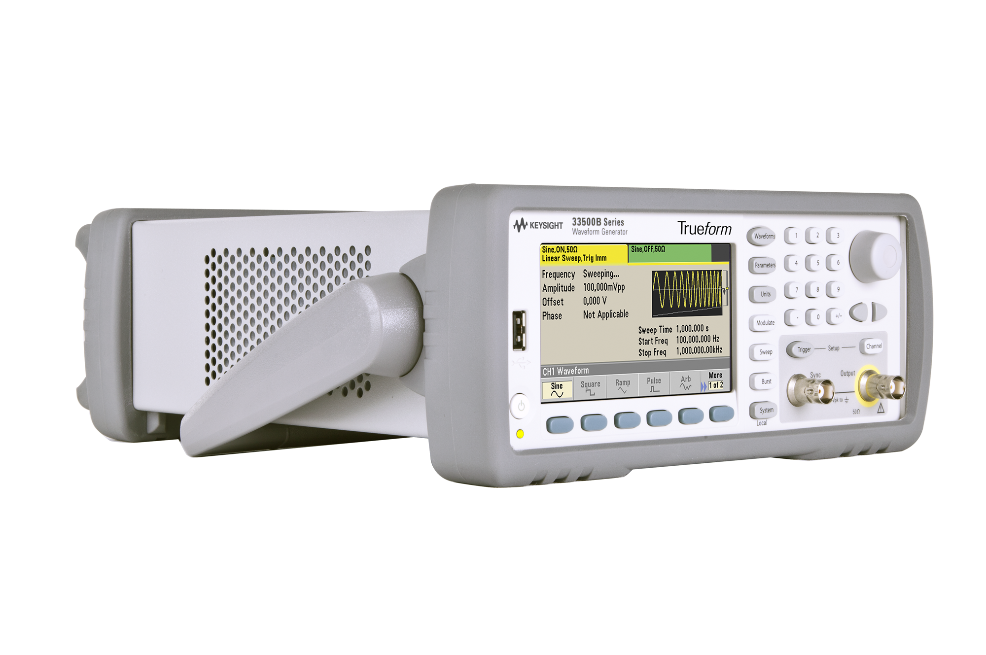 33521B Waveform Generator, 30 MHz, 1-Channel with Arb | Keysight