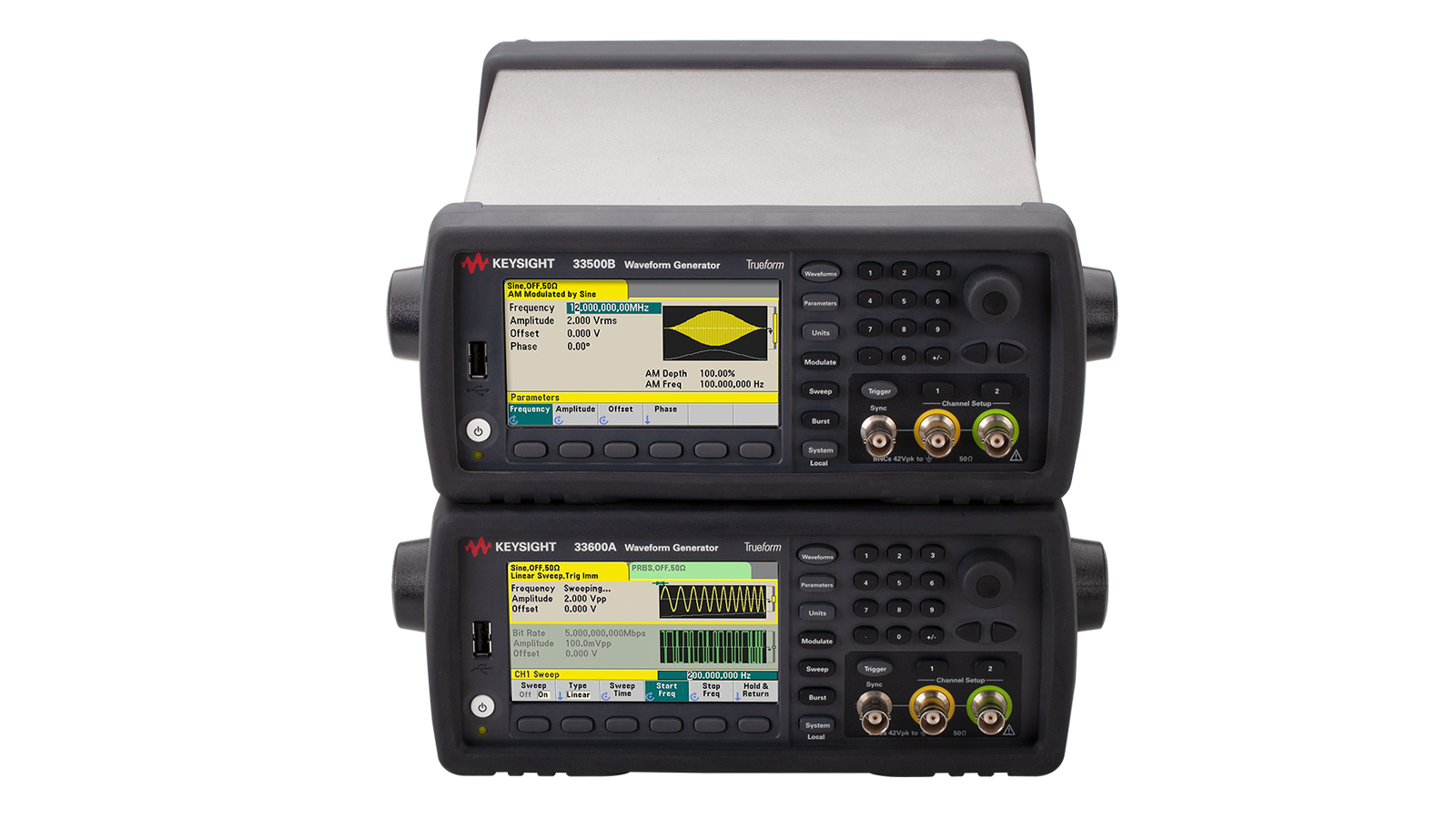 33622A 波形產生器，120 MHz，2 通道 | Keysight