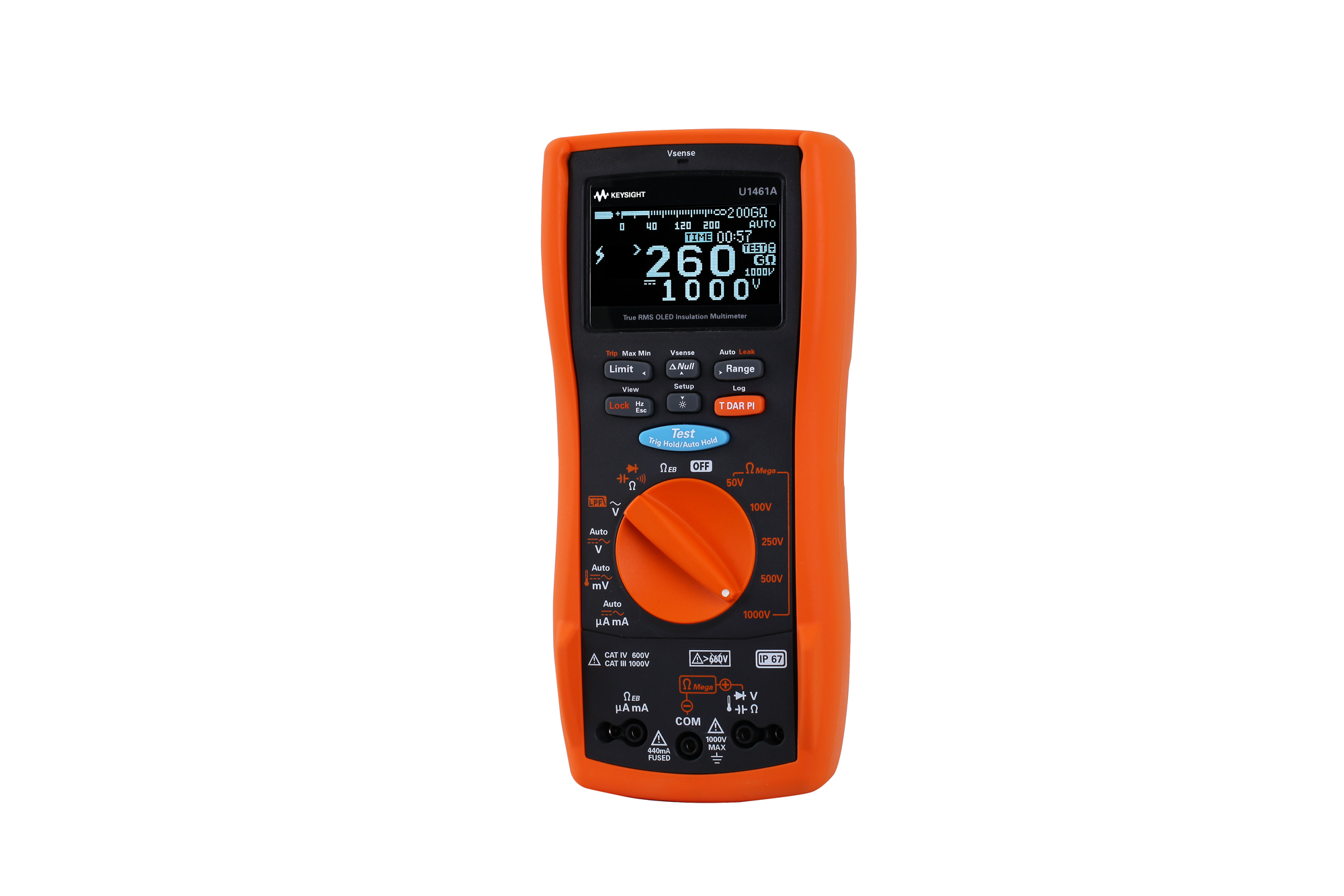 Technical Support: U1461A Insulation Multimeter, OLED display, 50 V to ...