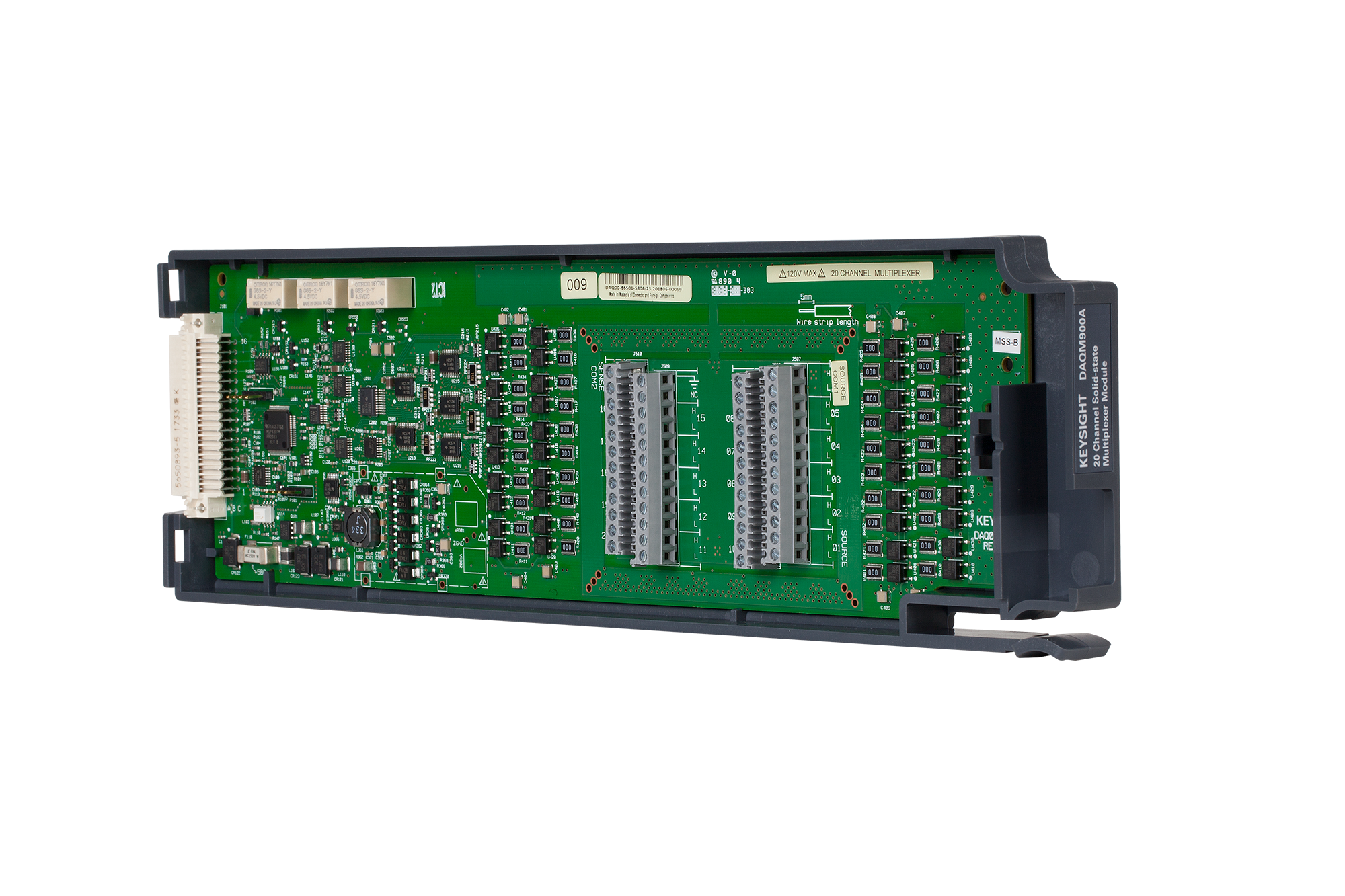 DAQM900A 20 Channel Solid-state Multiplexer Module for DAQ970A and ...