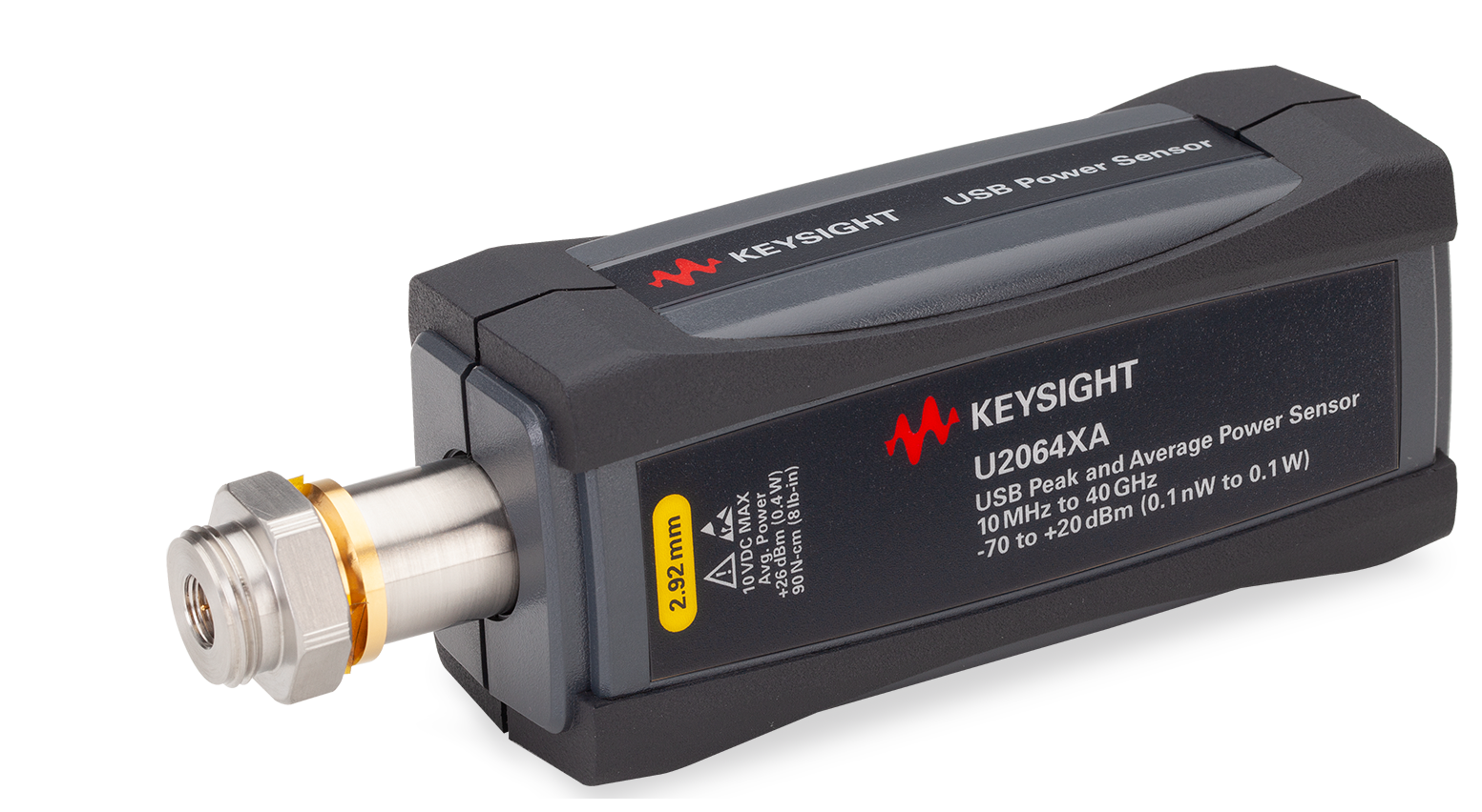 U2064XA 10 MHz to 40 GHz USB Wide Dynamic Range Peak and Average Power Sensor | Keysight