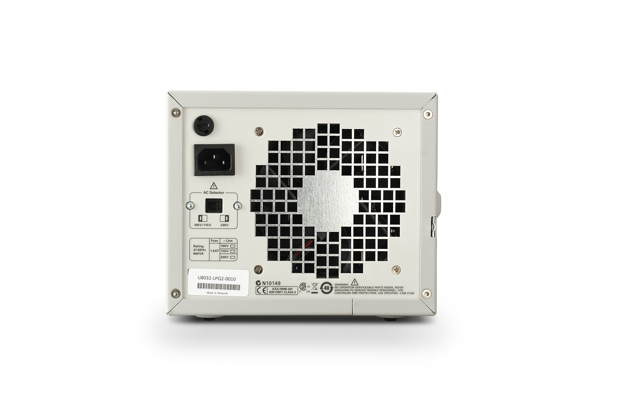 U8031A Triple-Output DC Power Supply, 30 V / 6 A (2x) and 5 V / 3 A ...