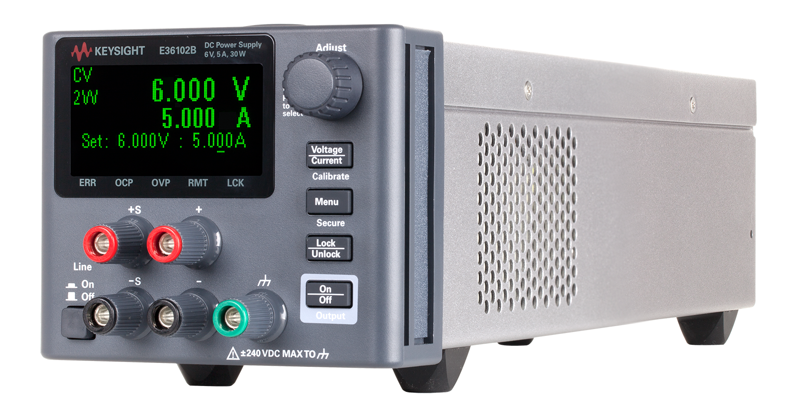 E36102B DC Power Supply, 6 V, 5 A, 30 W | Keysight