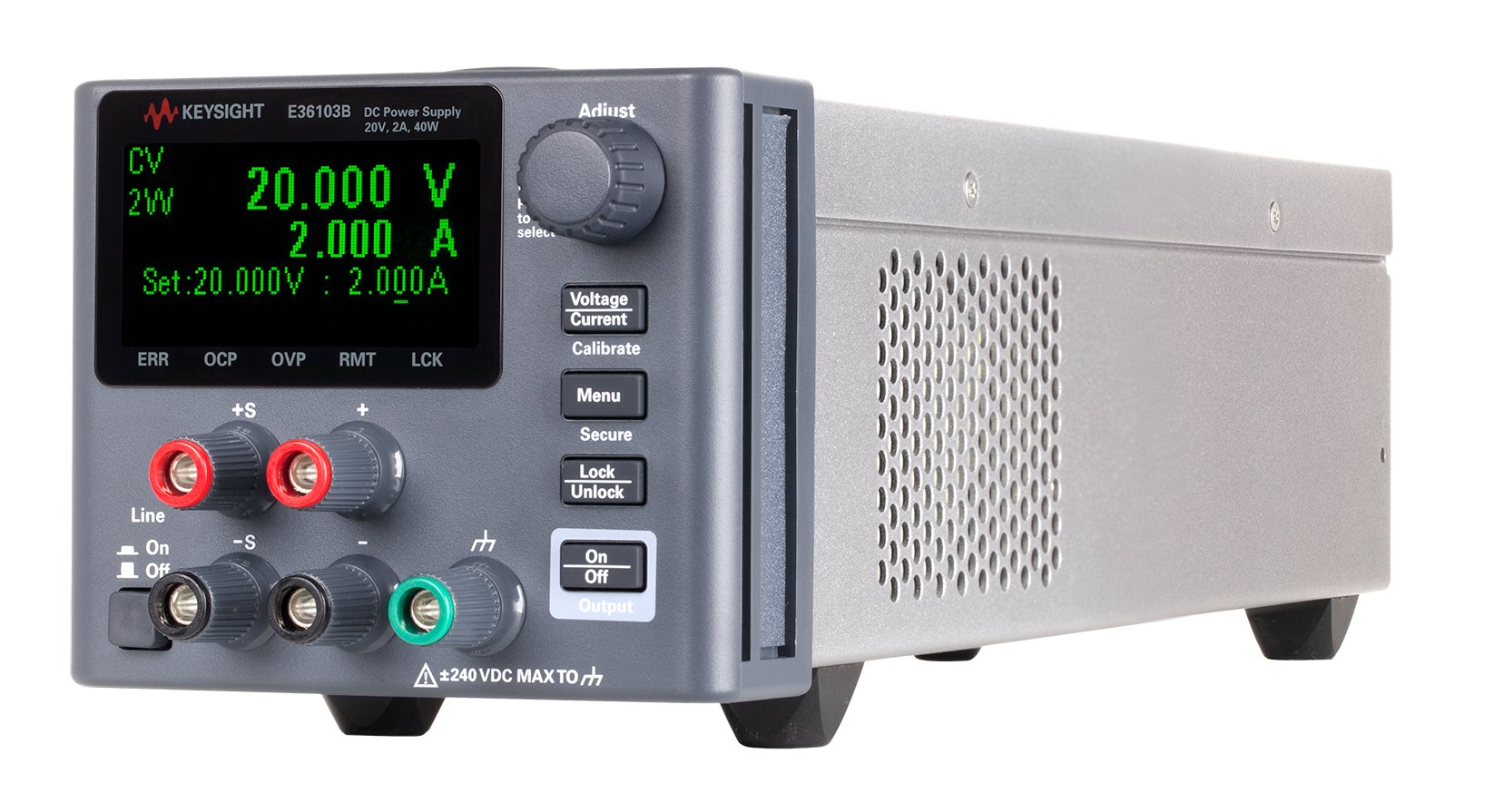 E36103B DC Power Supply, 20 V, 2 A, 40 W | Keysight