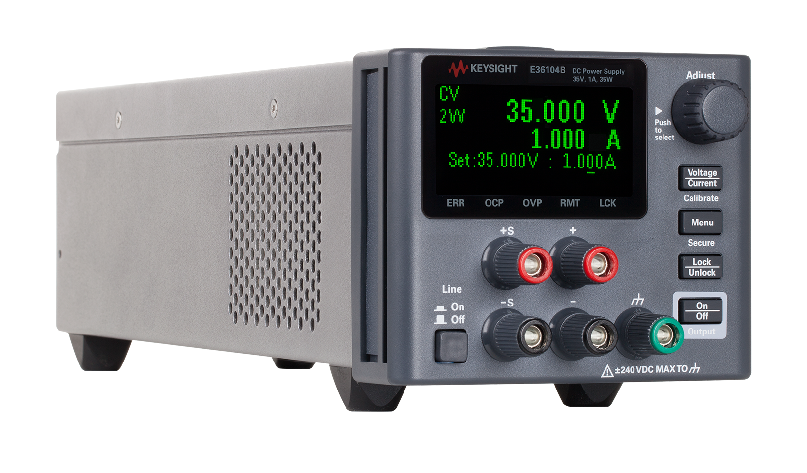 E36104B DC Power Supply, 35 V, 1 A, 35 W | Keysight
