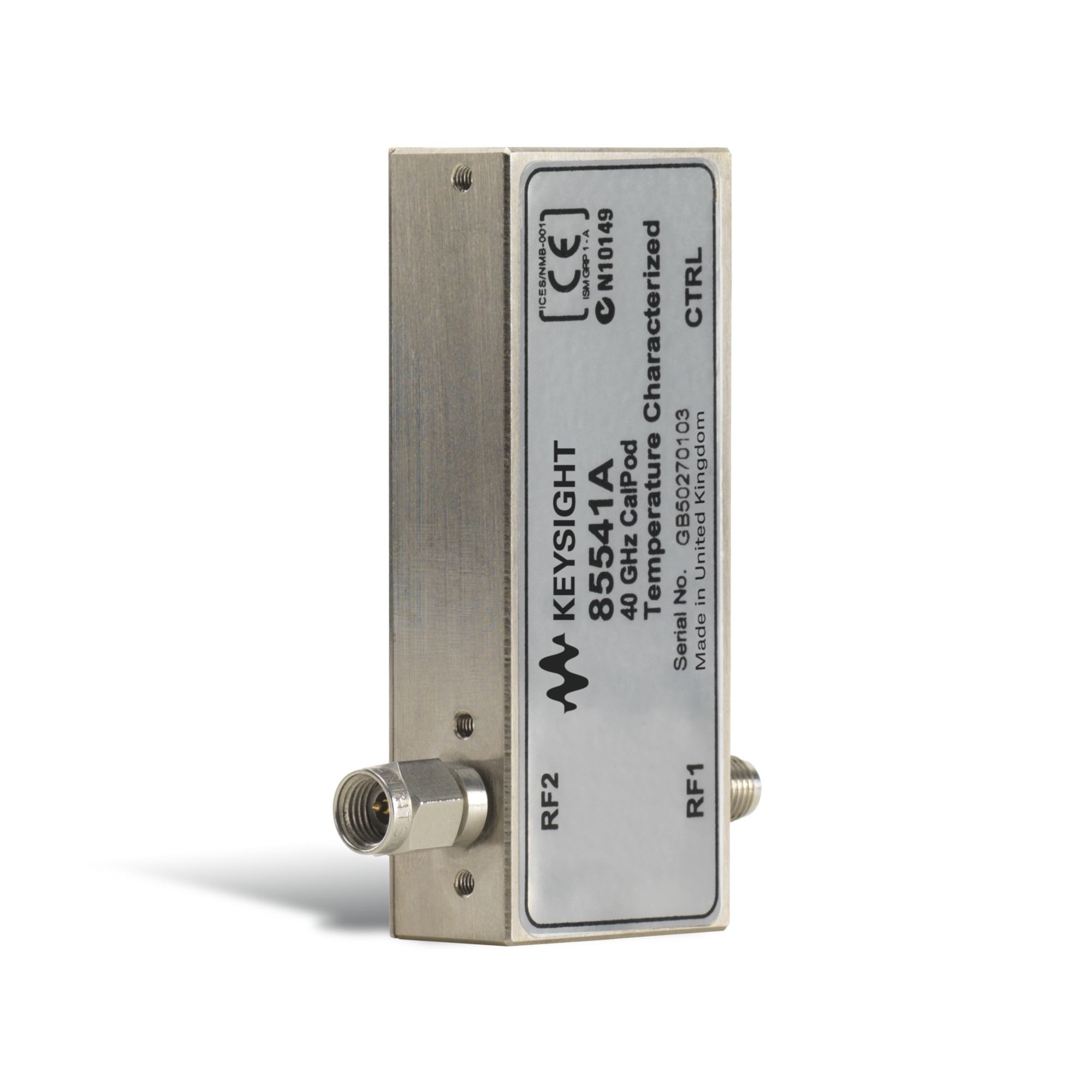 Technical Support: 85541A 40 GHz Temp Characterized CalPod ...
