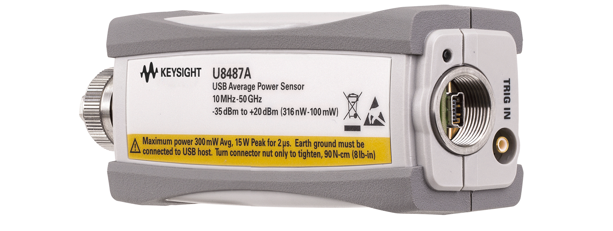 U8487A 10 MHz – 50 GHz USB Thermocouple Power Sensor | Keysight
