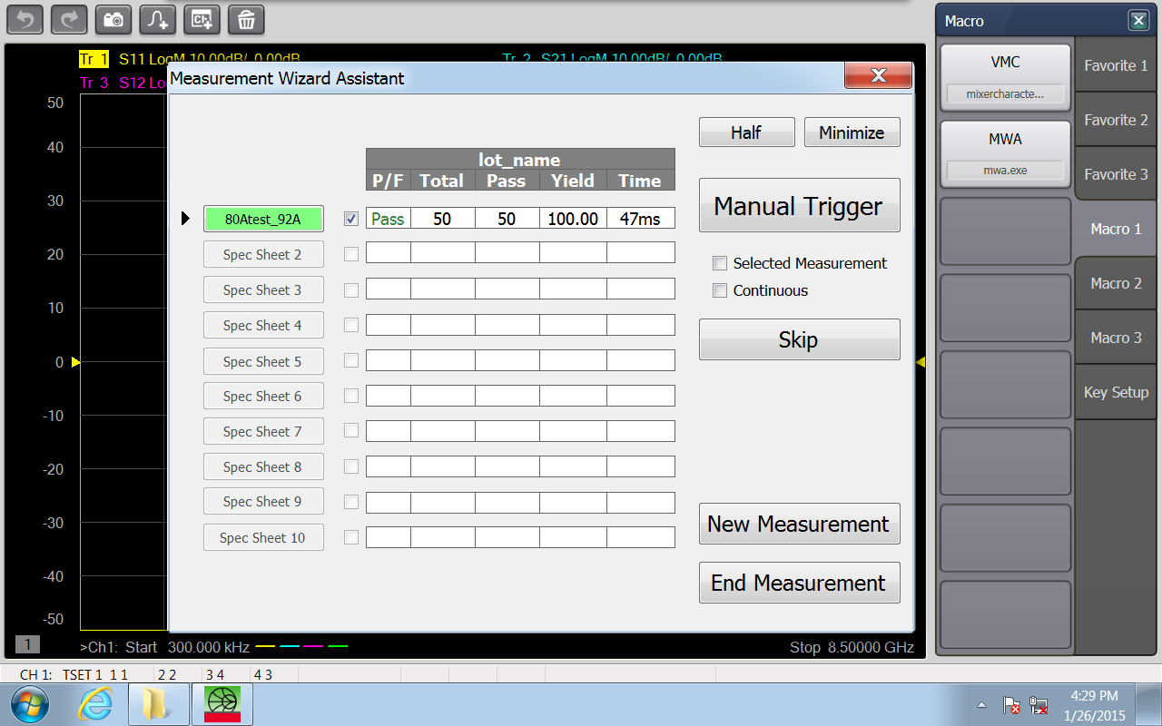 S96790A MWA(Measurement Wizard Assistant) 소프트웨어 [Discontinued] - 키사이트 ...