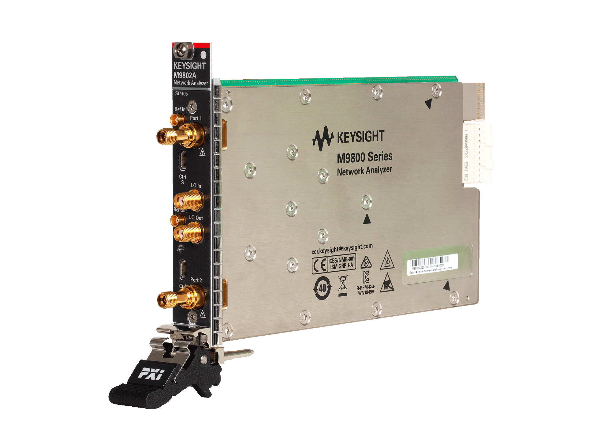 M9802A PXI Vector Network Analyzer, 9 kHz to 9 GHz | Keysight