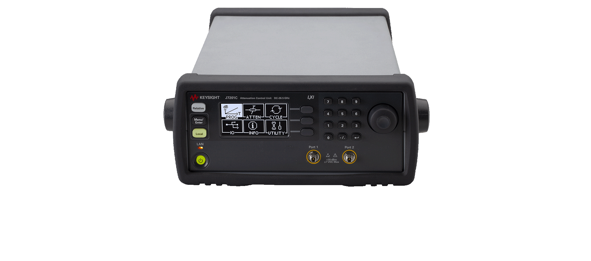J7201C Attenuation Control Unit, DC to 26.5 GHz, 0 to 101 dB, 1 dB step | Keysight