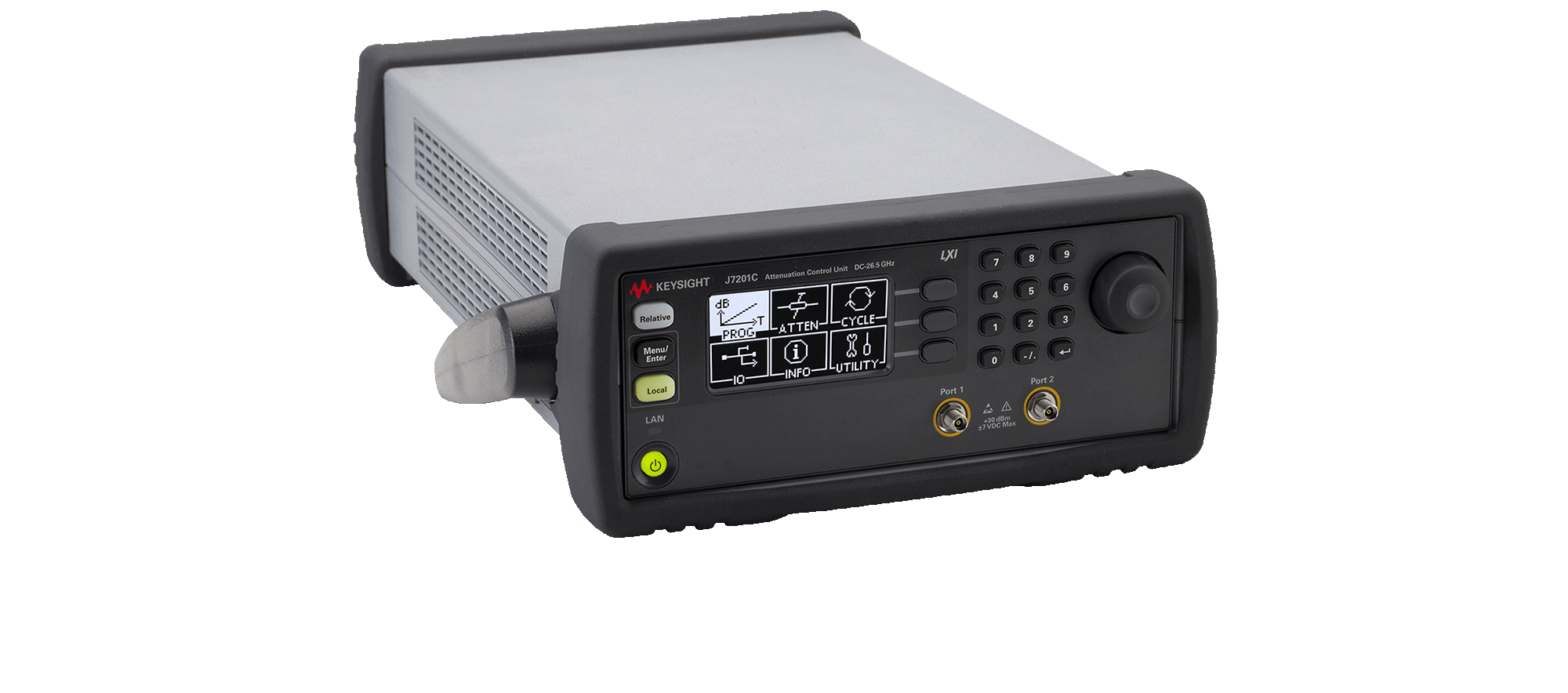 J7201C Attenuation Control Unit, DC to 26.5 GHz, 0 to 101 dB, 1 dB step | Keysight