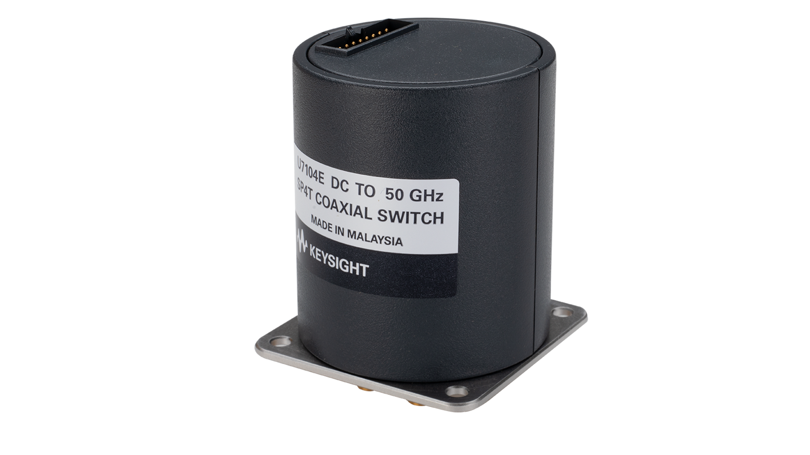 U7104E Multiport Electromechanical Switch, DC to 50 GHz, SP4T | Keysight