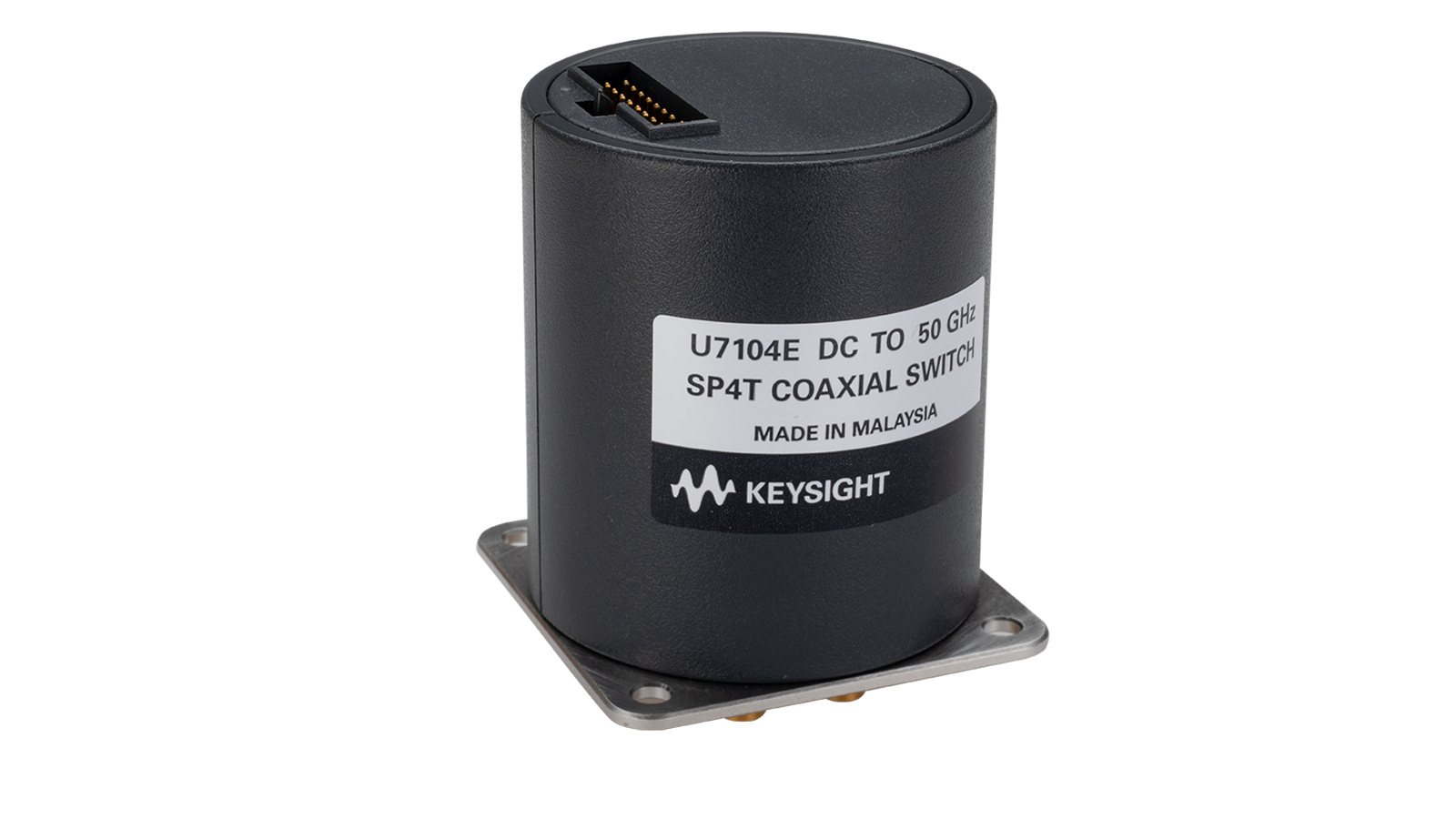 U7104E Multiport Electromechanical Switch, DC to 50 GHz, SP4T | Keysight