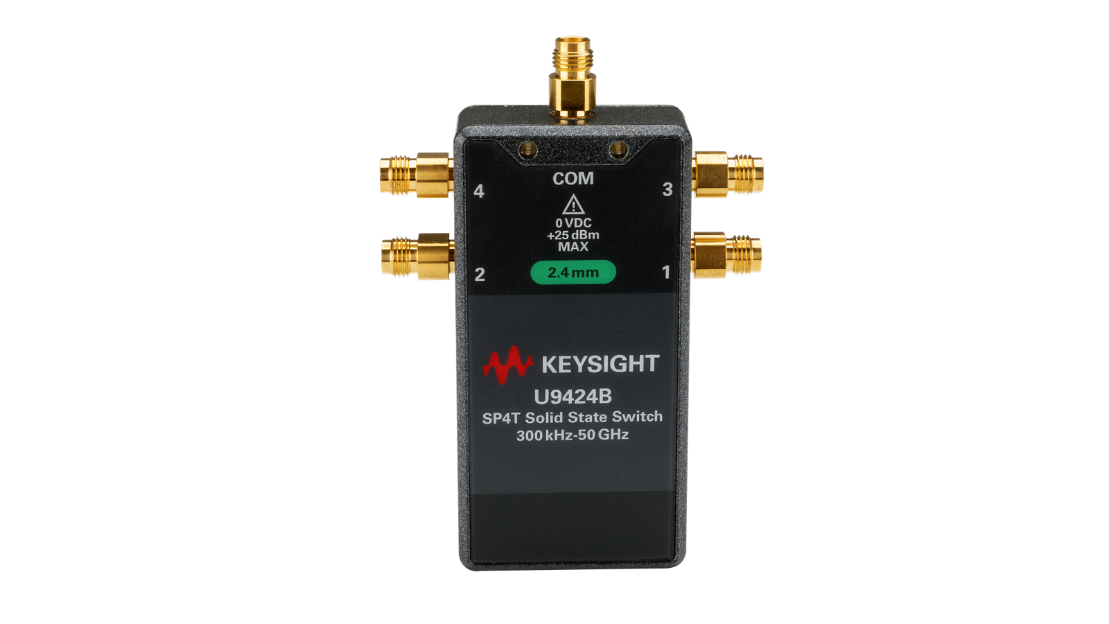 U9424B FET Solid State Switch, 300 kHz to 50 GHz, SP4T | Keysight