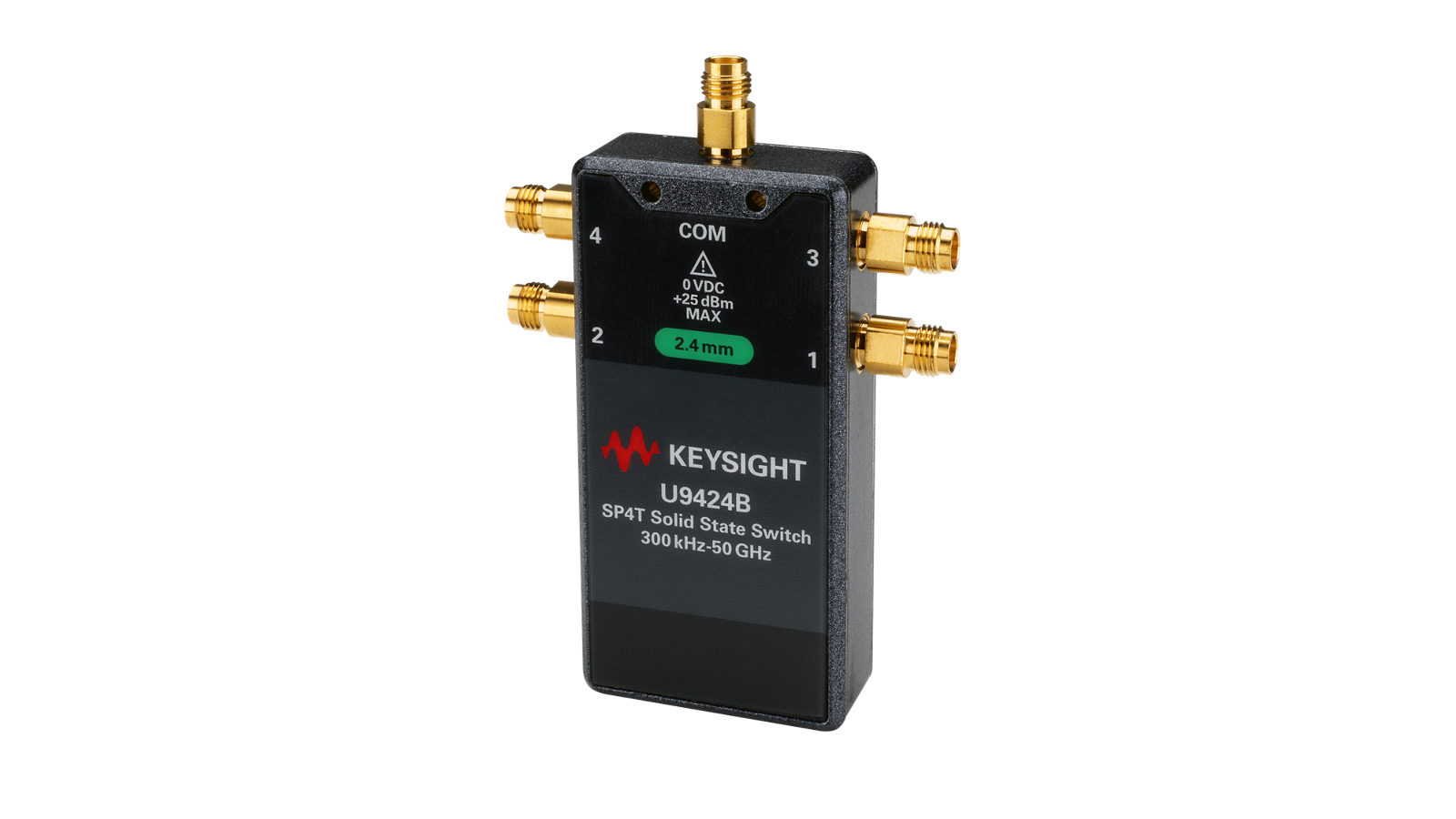 U9424B FET Solid State Switch, 300 kHz to 50 GHz, SP4T | Keysight
