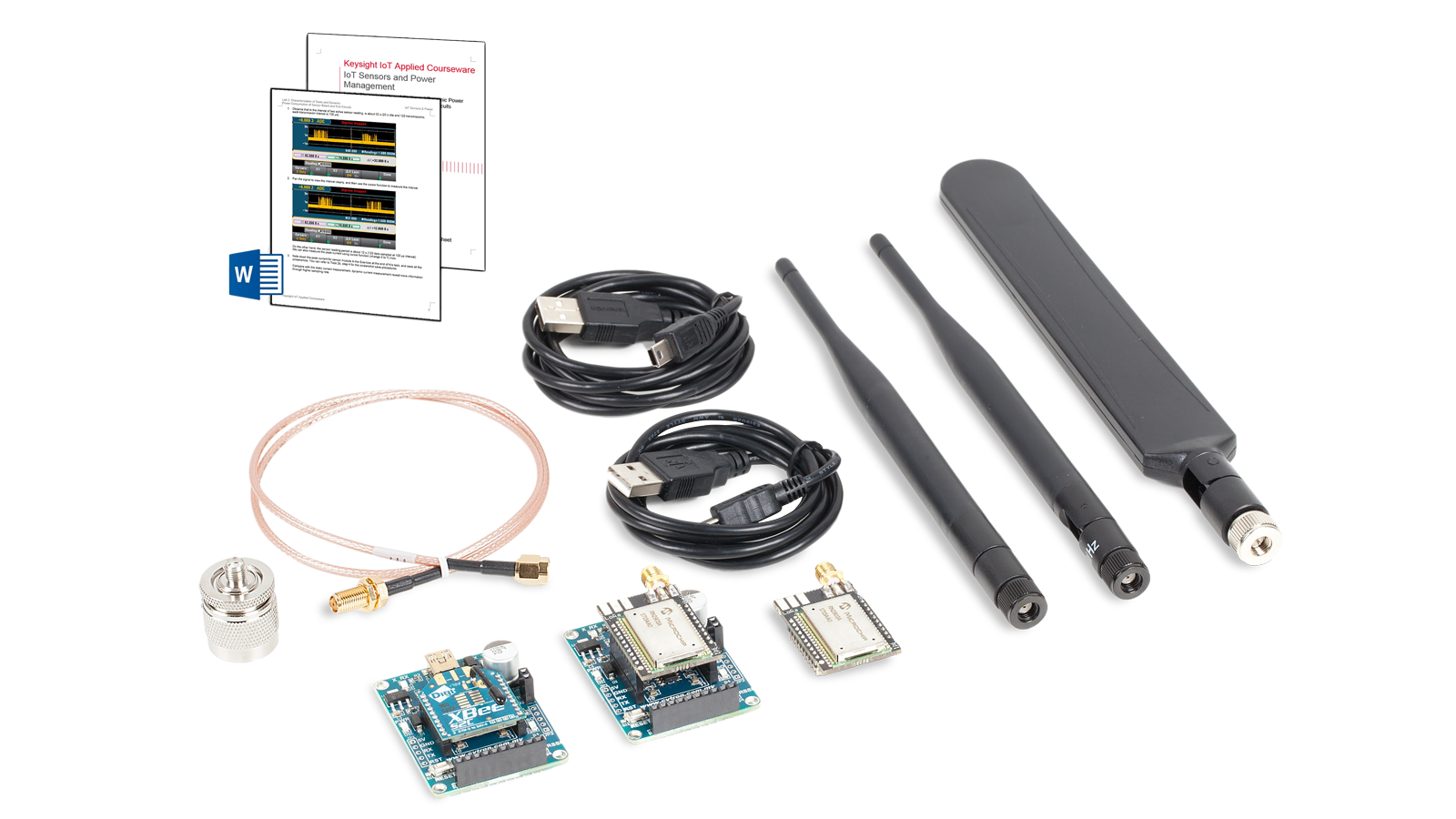 U3800WR1 IoT Wireless Communications Training Kit for U3800 Series ...