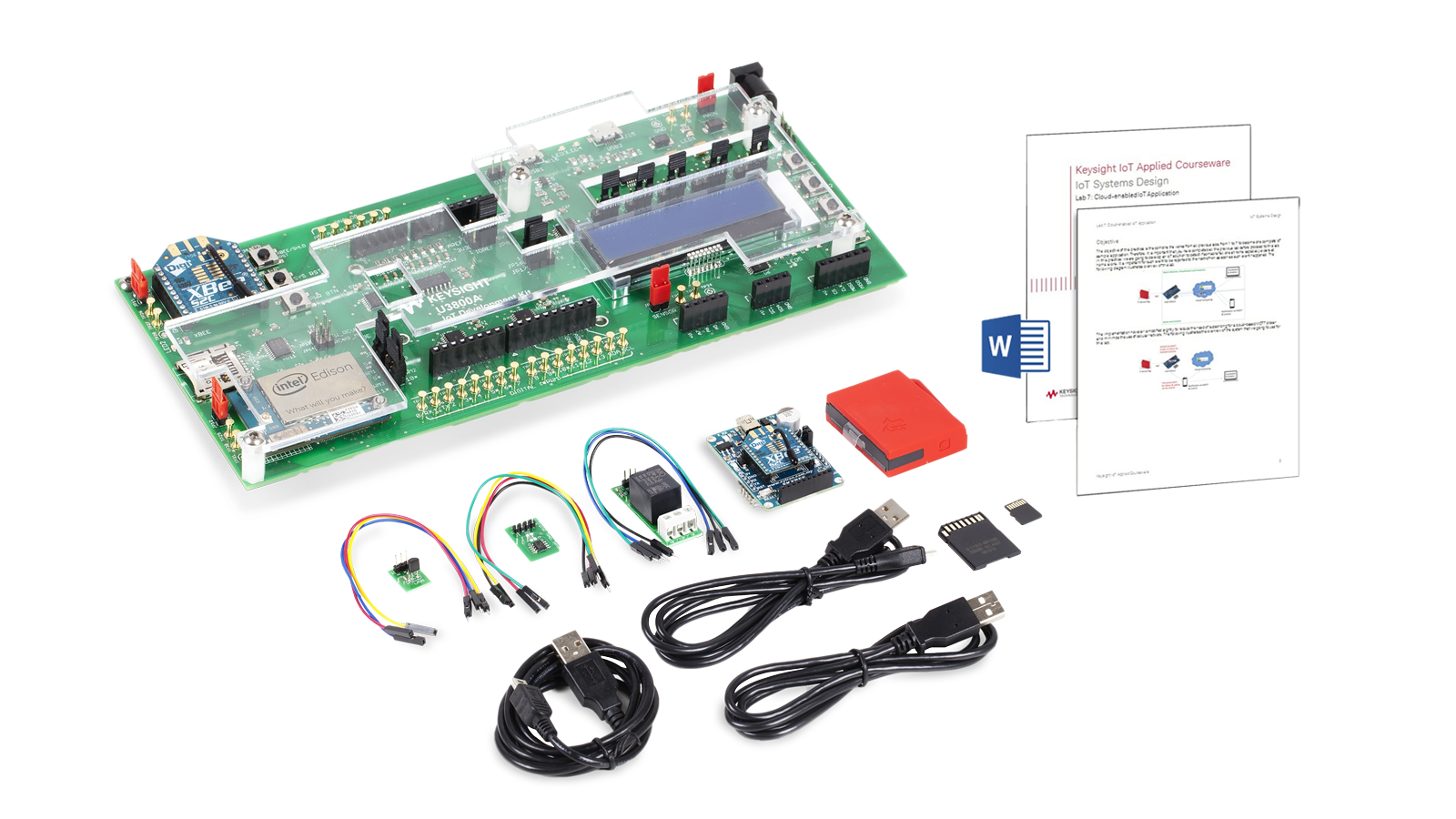 U3803A IoT Systems Design Applied Courseware, with Training Kit only ...