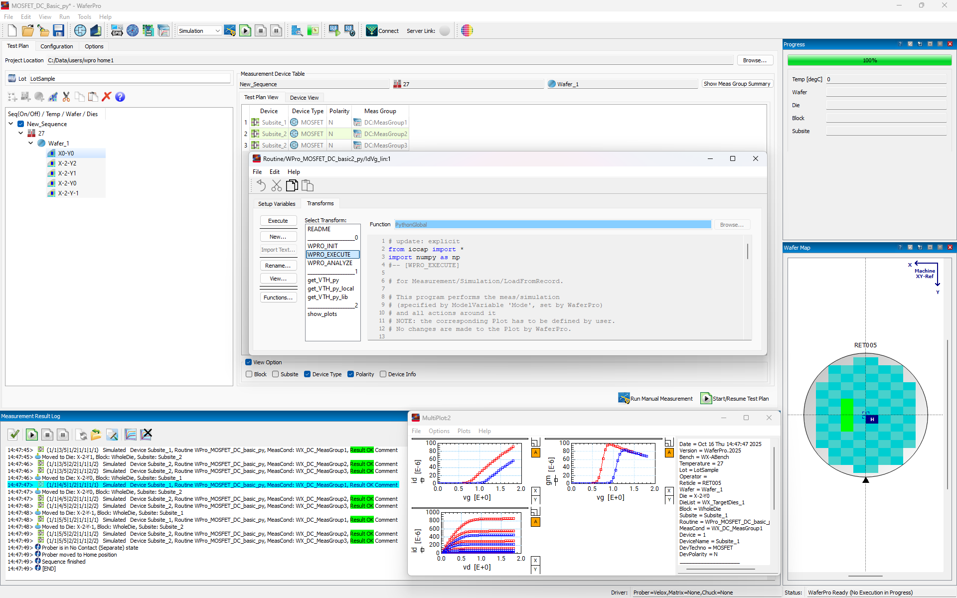 Device Modeling WaferPro 2025 Product Release | Keysight