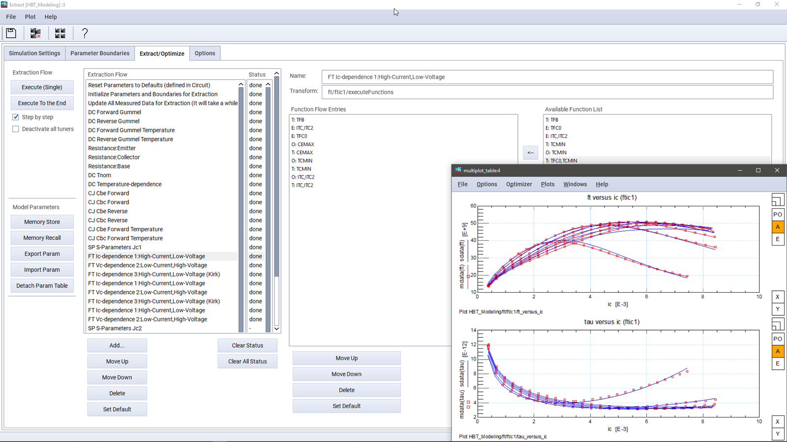 Technical Support: W7011E PathWave IC-CAP BJT Plus Extraction Package ...