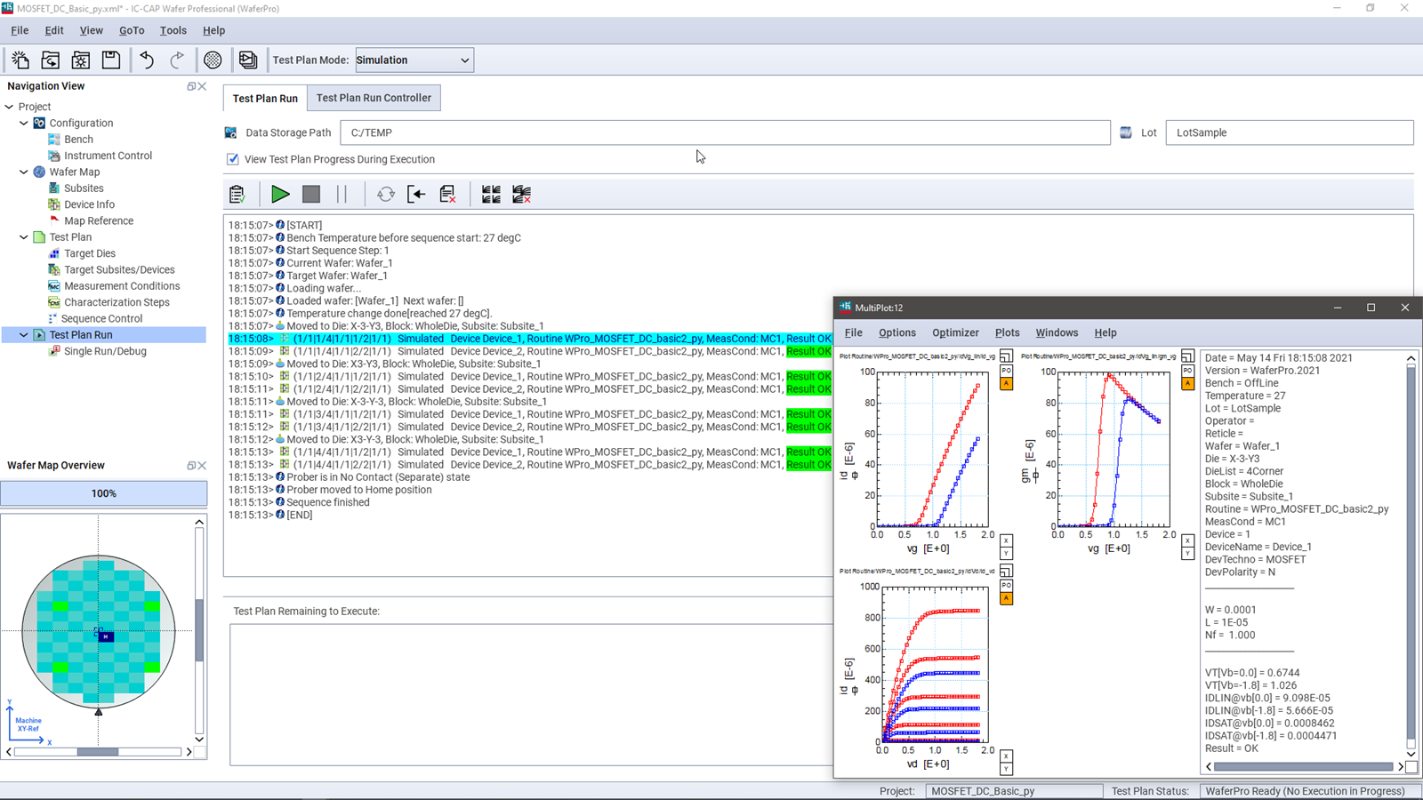 テクニカルサポート: W7014E PathWave IC-CAP WaferPro Add-on | Keysight
