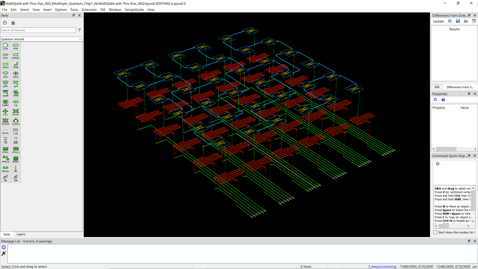 Quantum Layout | Keysight