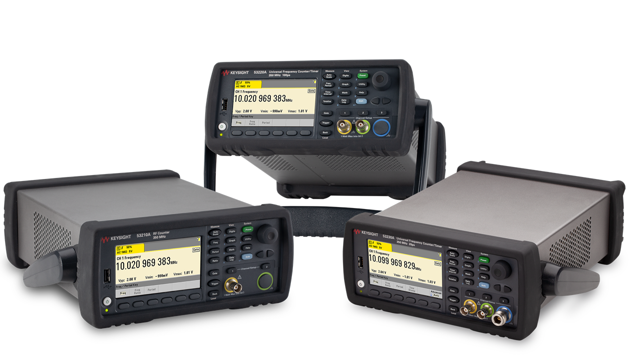 53200 Series RF and Universal Frequency Counter / Timers | Keysight