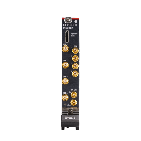 M5200A PXIe Digitizer: 4 Channels, 2 GHz, 12-bit | Keysight