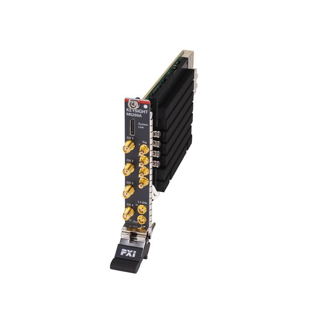 M5200A PXIe Digitizer: 4 Channels, 2 GHz, 12-bit | Keysight