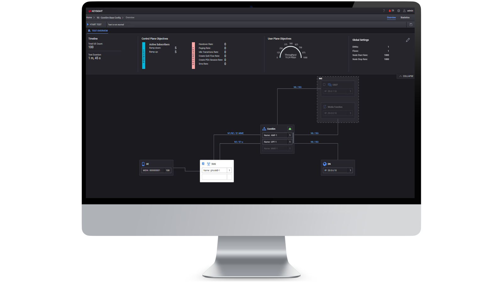 P8850S CoreSIM – 코어 시뮬레이션 RAN 솔루션 | Keysight