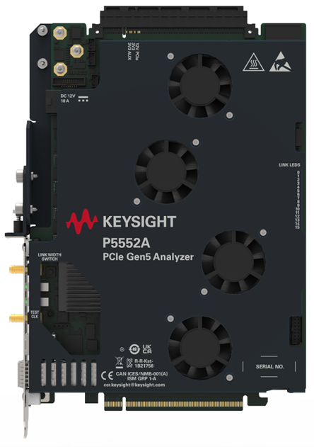 P5552A PCIe 5.0 Protocol Analyzer | Keysight
