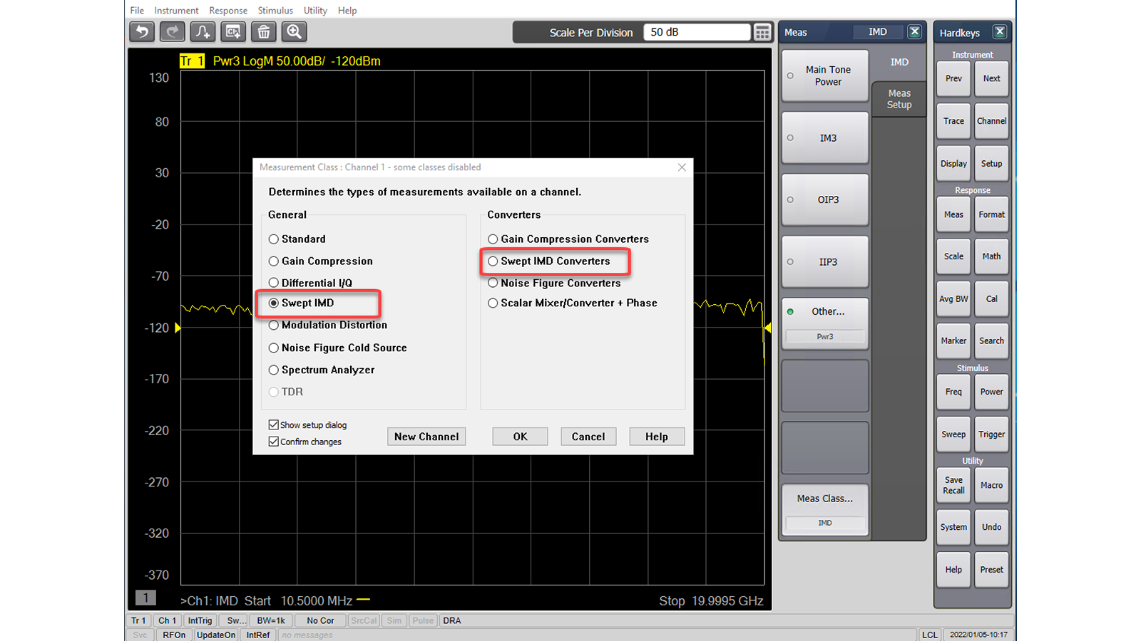 S95087B Intermodulation Distortion Measurements for M980xA PXI VNA ...