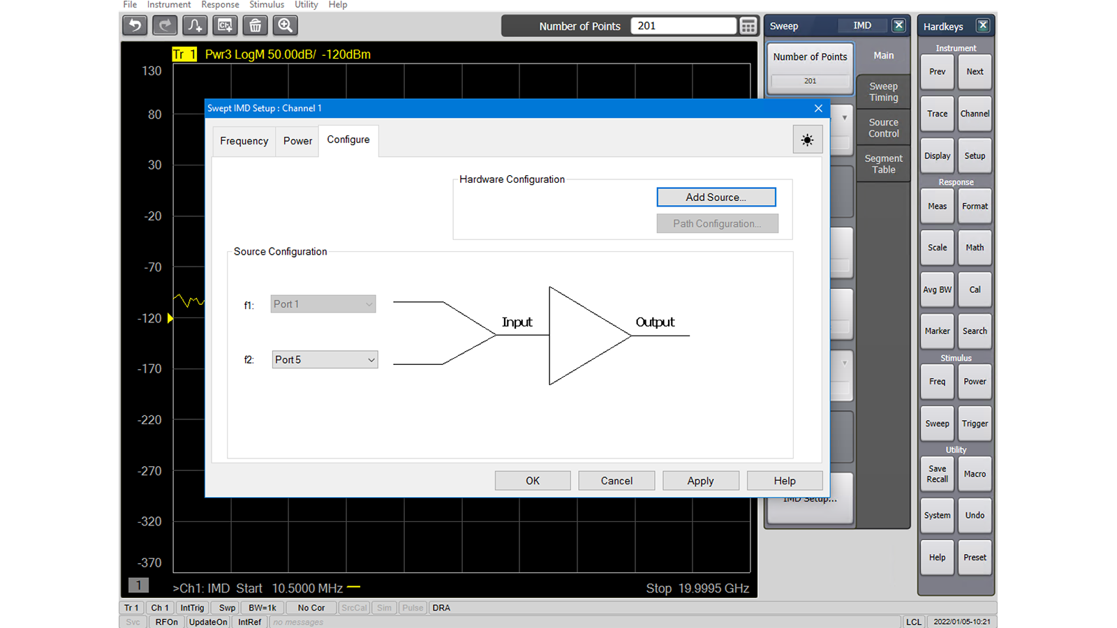 S95087B Intermodulation Distortion Measurements for M980xA PXI VNA ...