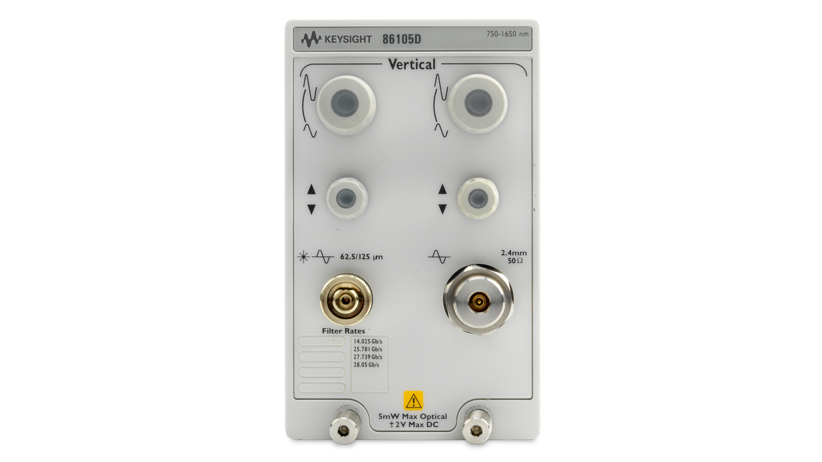 86105D 34 GHz Optical, 50 GHz Electrical Module [Discontinued] | Keysight