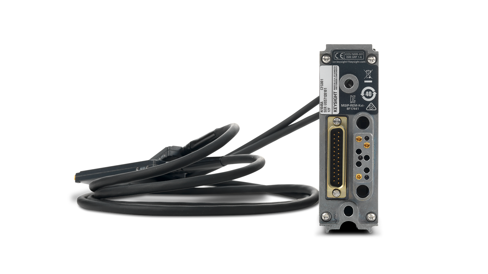 N1046A 75/85/100 GHz, 1/2/4 Port, Electrical Remote Sampling Head ...