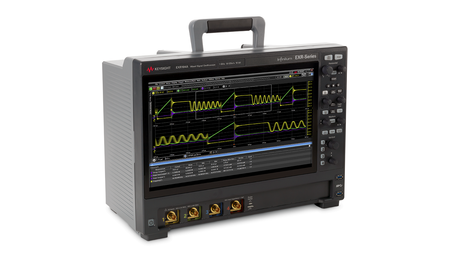 EXR104A Infiniium EXR-Series Oscilloscope: 1 GHz, 4 Channels | Keysight