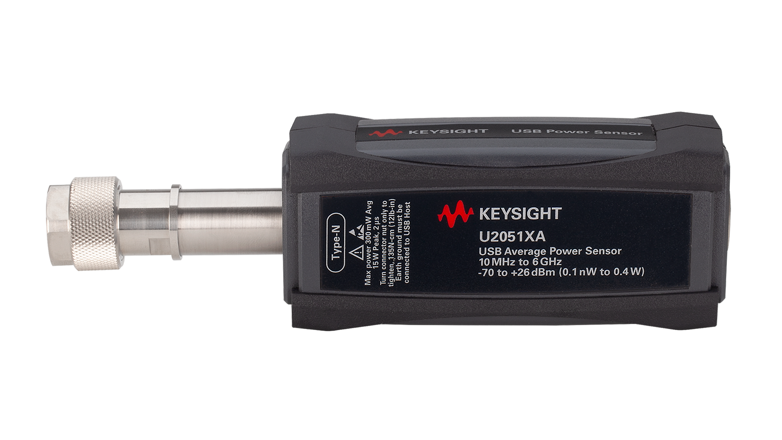 U2051XA 10 MHz to 6 GHz USB Wide Dynamic Range Average Power Sensor ...